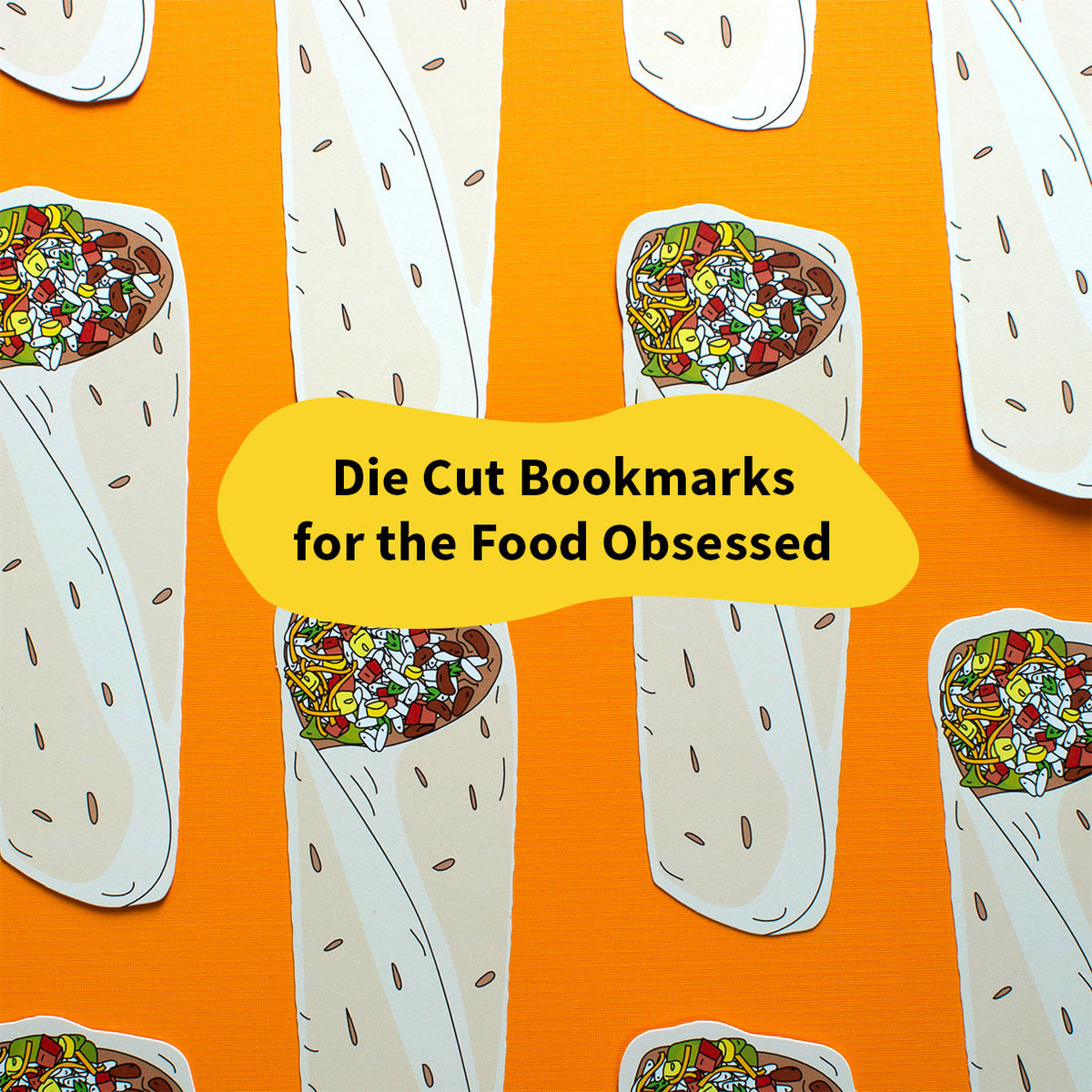 Food Die Cut Bookmarks – Humdrum Paper
