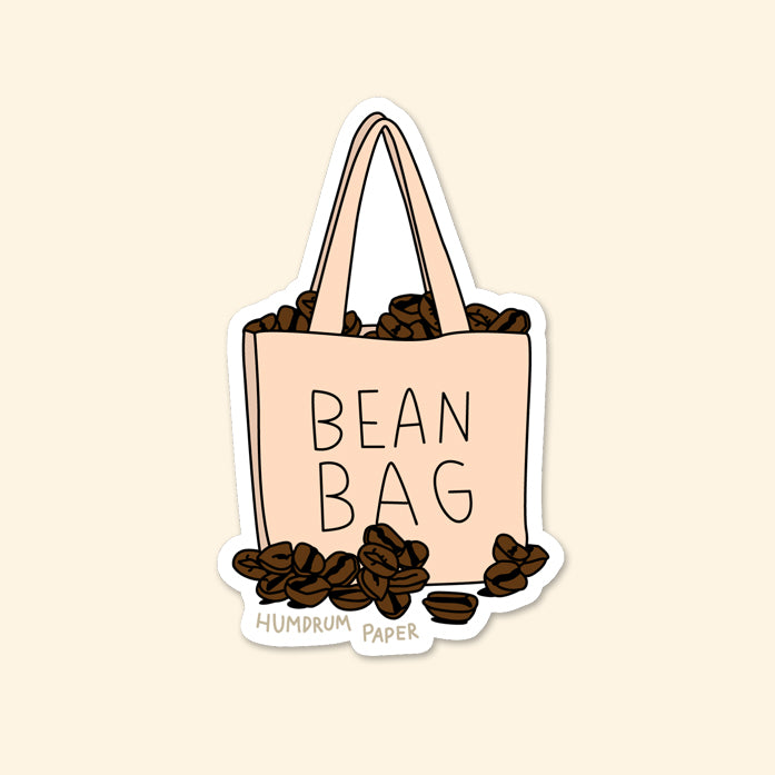 Bean Bag Sticker – Humdrum Paper