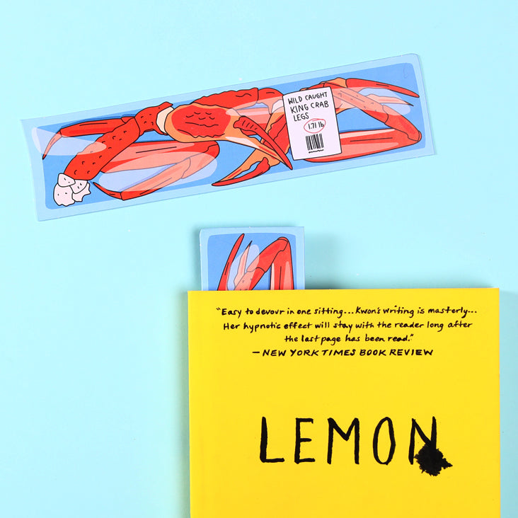 Crab Legs Bookmark (it's die cut!) – Humdrum Paper