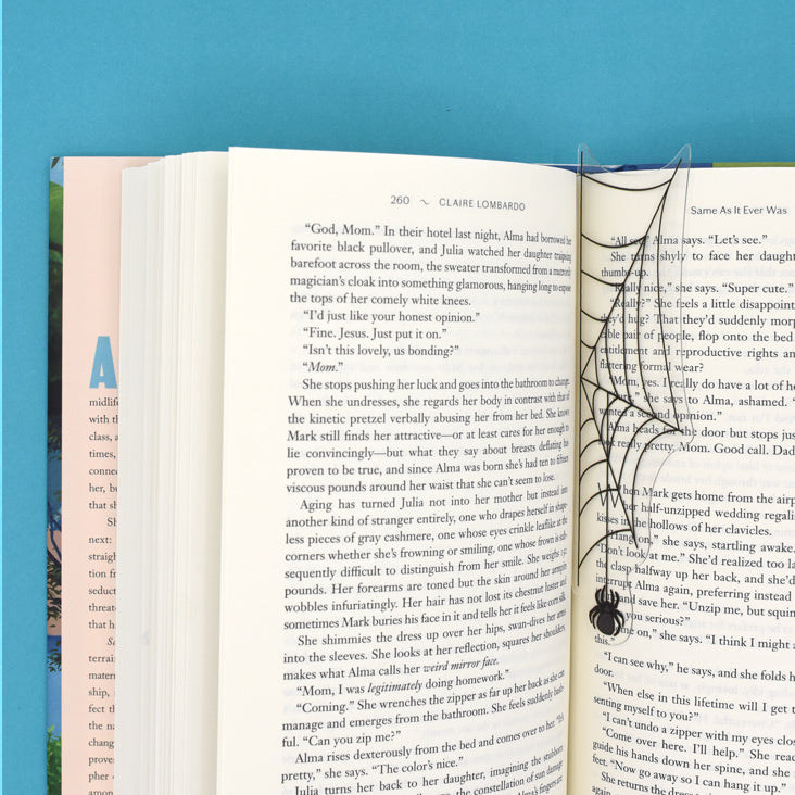 Spider Web Bookmark – Humdrum Paper