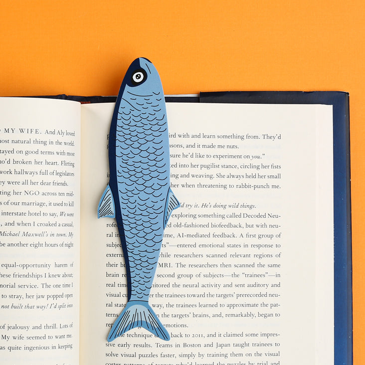 Fish Bookmark – Humdrum Paper