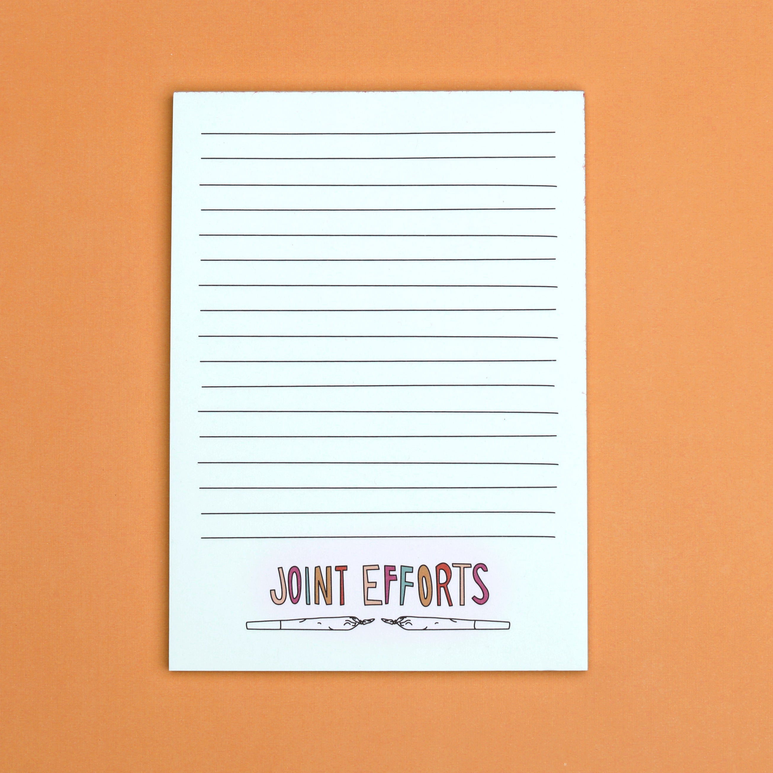 Joint Efforts Notepad – Humdrum Paper