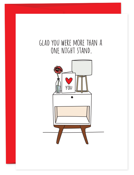 One Night Stand Card – Humdrum Paper